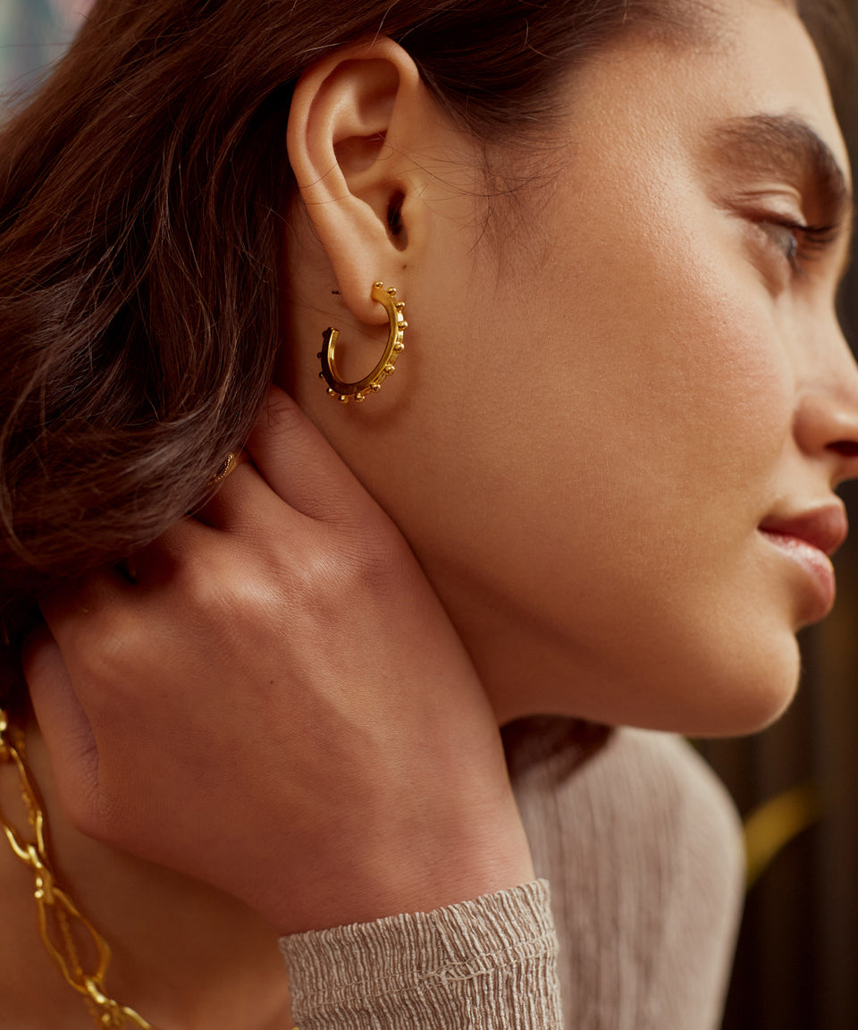Gold Earrings – Ottoman Hands